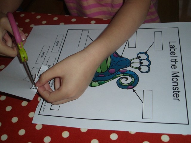 monster learning | ofamily learning together