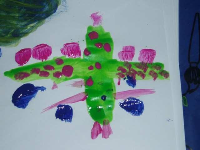 Counting in 5’s and painting | ofamily learning together