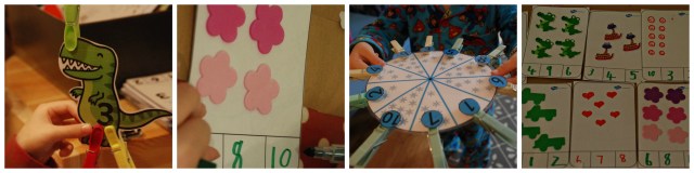 Number Peg cards | ofamily learning together
