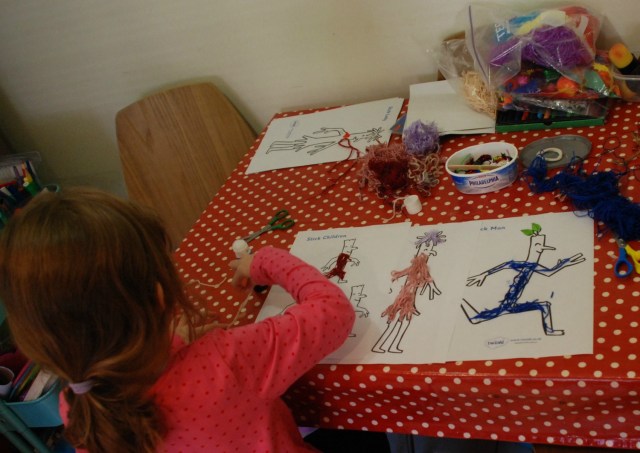 Stick Man activities | ofamily learning together