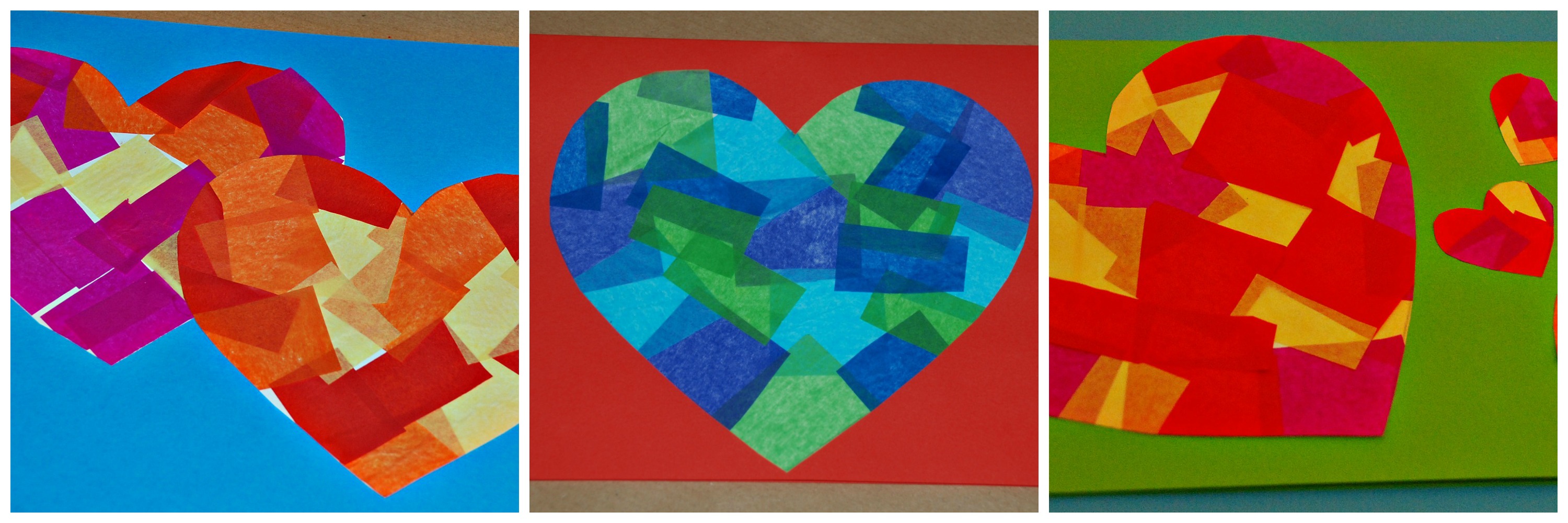 Heart cards for children | ofamily learning together