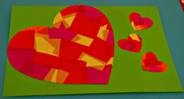Heart cards for children | ofamily learning together