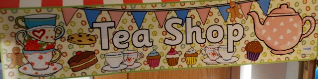 Our Tea Shop role play area | ofamily learning together