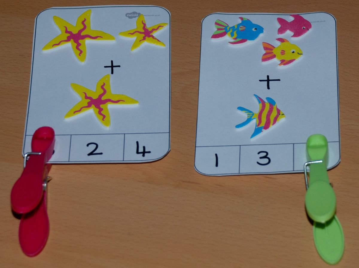 Making more Maths peg cards | ofamily learning together