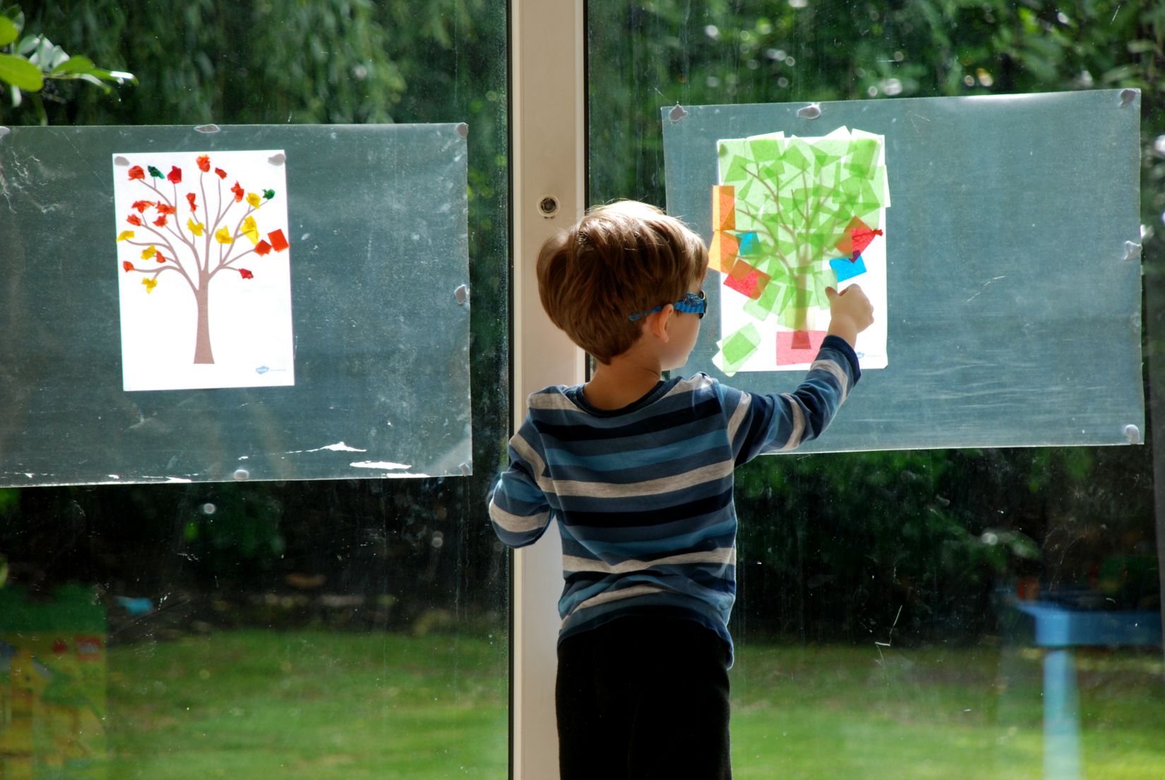 A basic tree template can be an invitation for creativity | ofamily ...