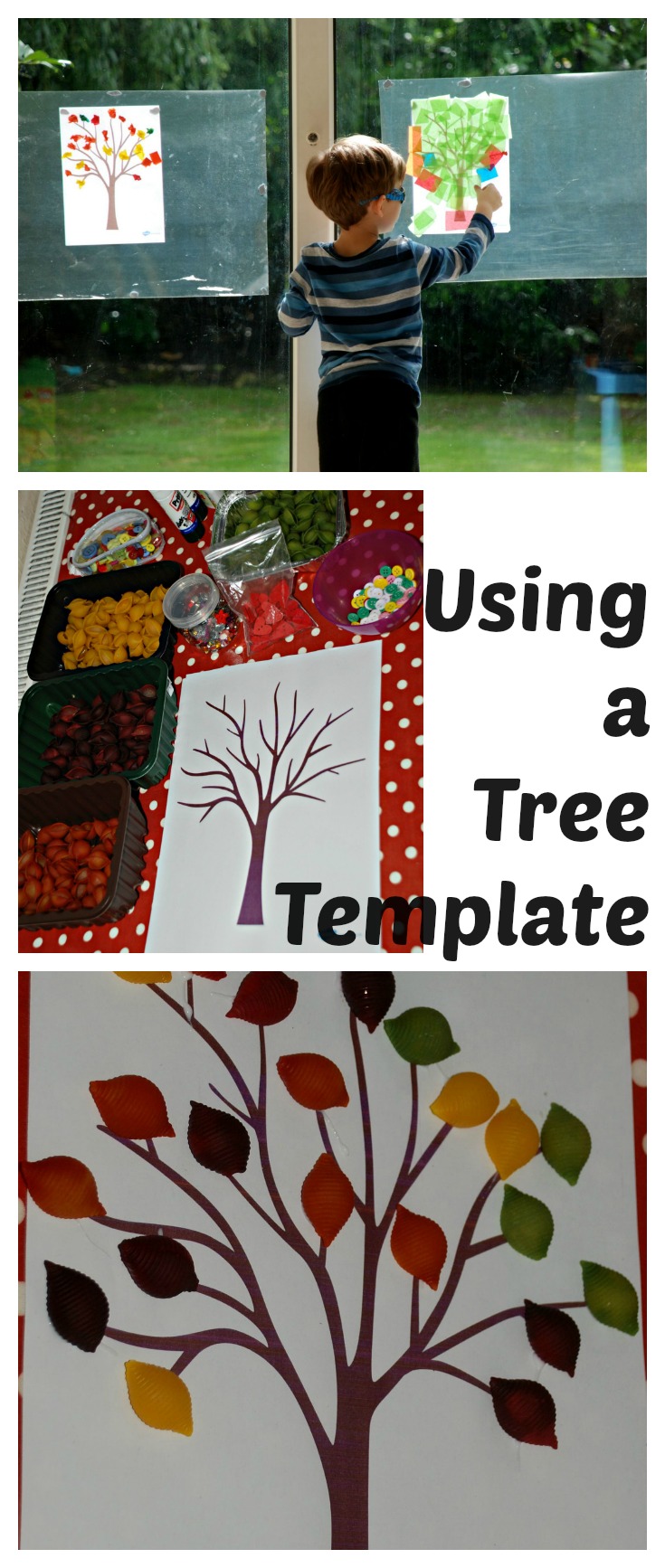 A basic tree template can be an invitation for creativity | ofamily ...