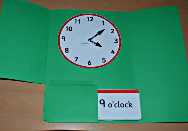 Telling the time lapbook / folder for young kids | ofamily learning ...