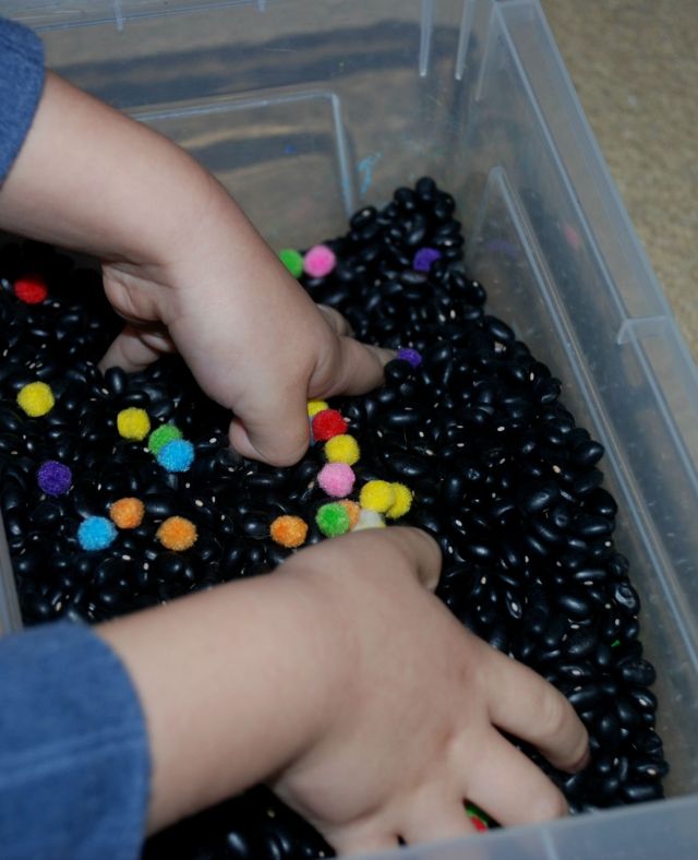 Counting and sensory tubs with some cauldron fun | ofamily learning ...