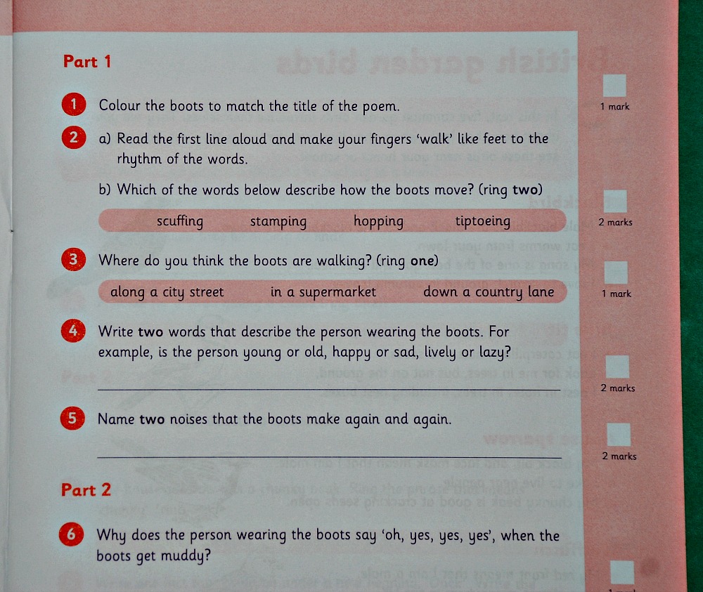 Comprehension Workbooks for Year 2 (UK) | ofamily learning together