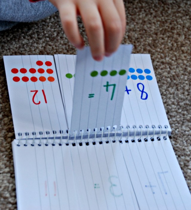 Addition and Multiplication Home-made flip books | ofamily learning ...