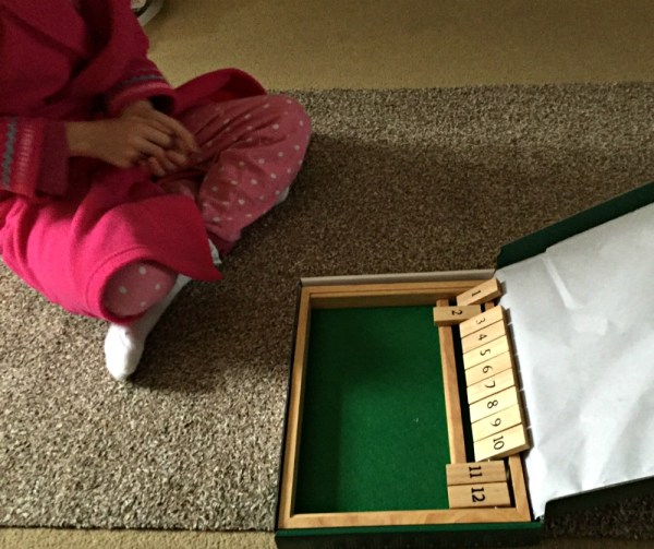 Shut The Box Maths Game | ofamily learning together