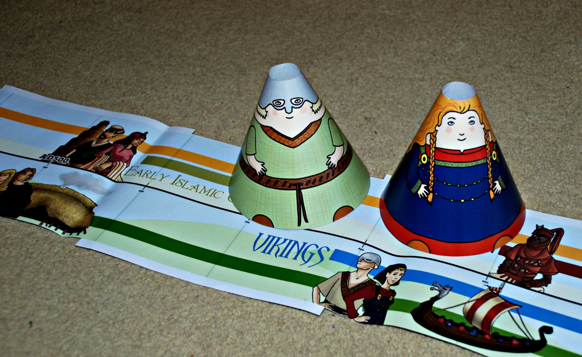 Historical Timeline and Cone People | ofamily learning together