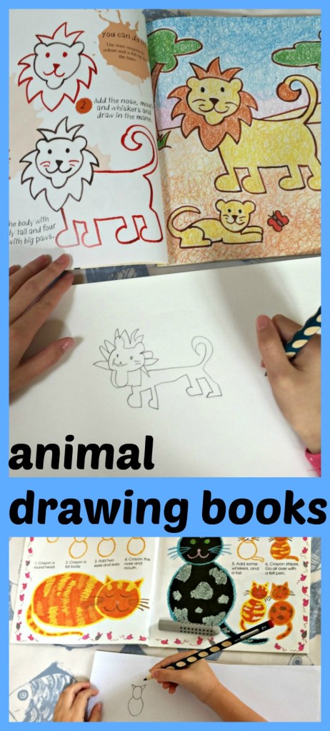 I can draw animal books | ofamily learning together