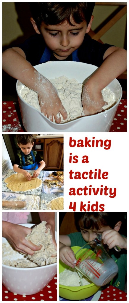 Baking Scones is a tactile activity | ofamily learning together