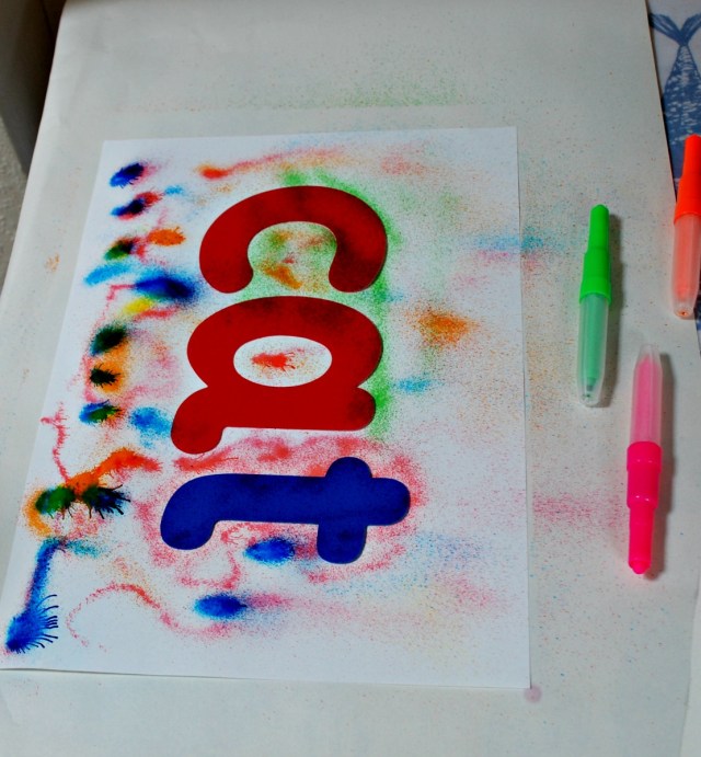 Letter stencils | ofamily learning together