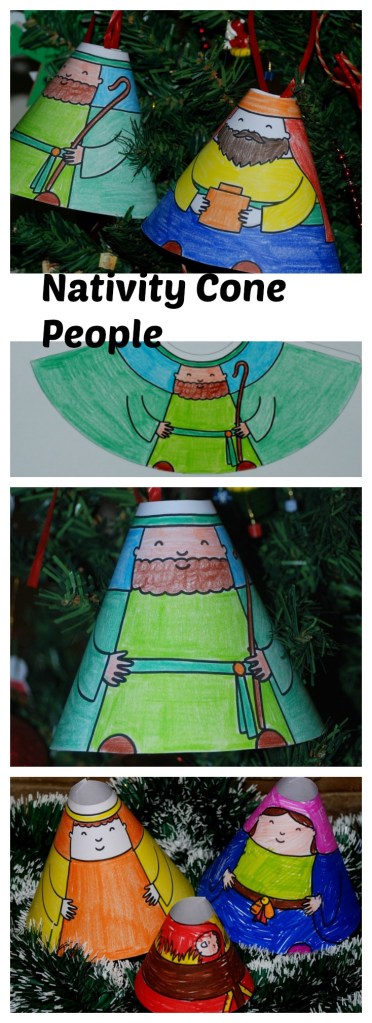 Nativity Cone People | ofamily learning together