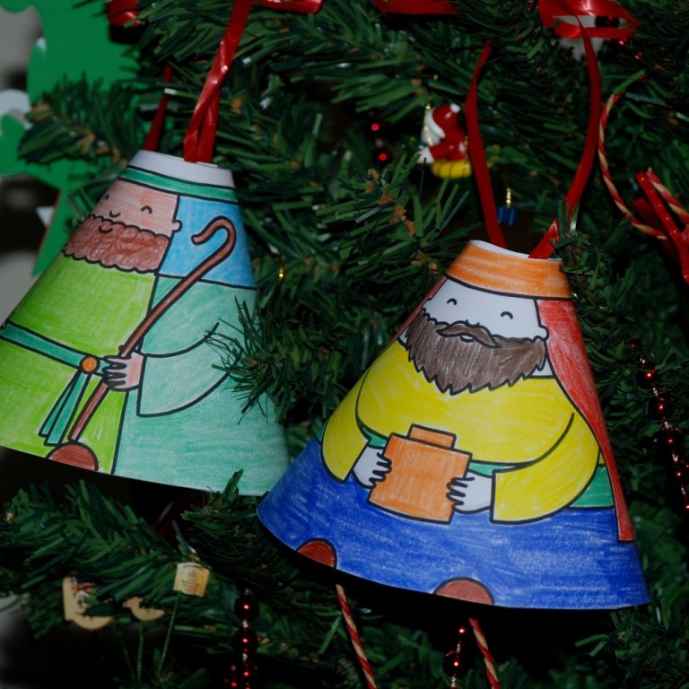 Nativity Cone People | ofamily learning together