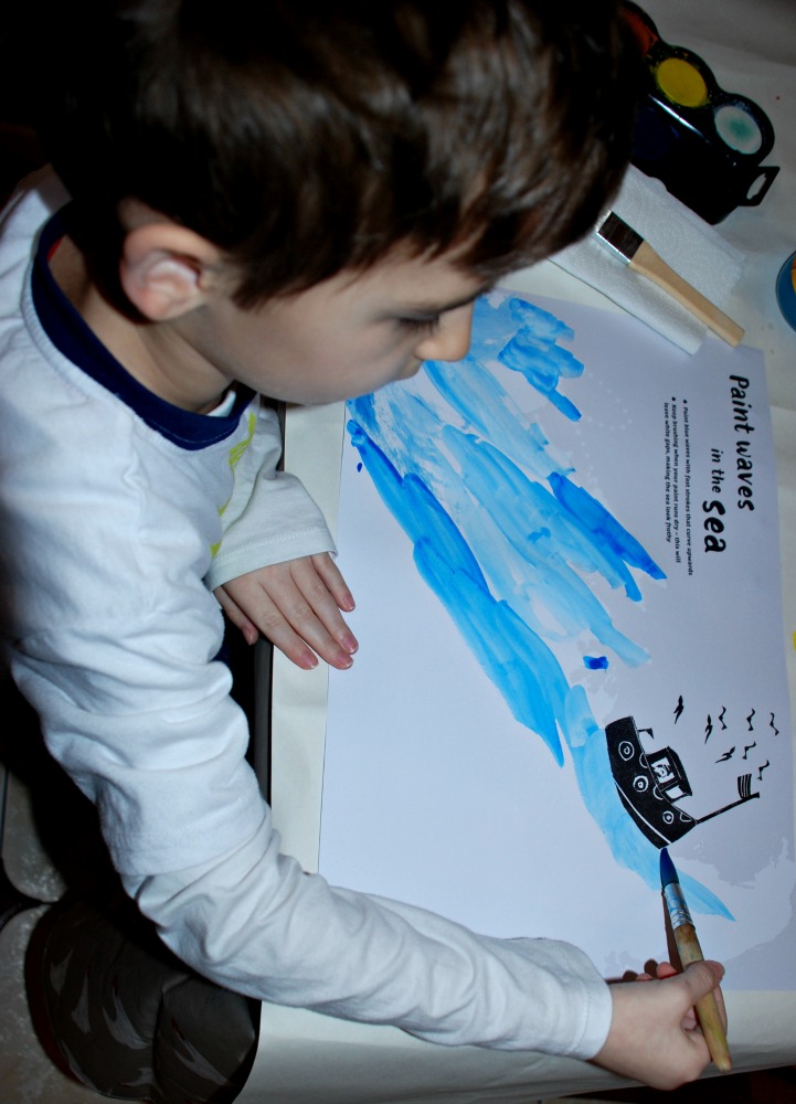 Painting-in Book (easy art) – we Love this book !!! | ofamily learning ...