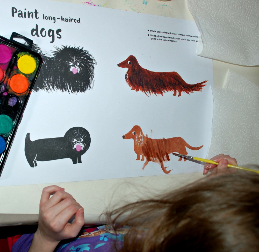 Painting-in Book (easy art) – we Love this book !!! | ofamily learning ...