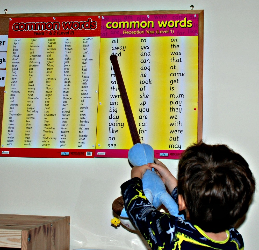Common Word poster games | ofamily learning together