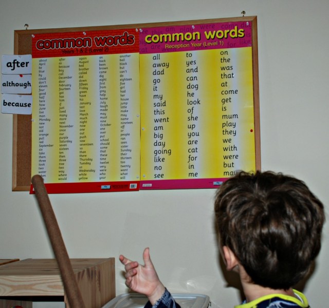 Common Word poster games | ofamily learning together