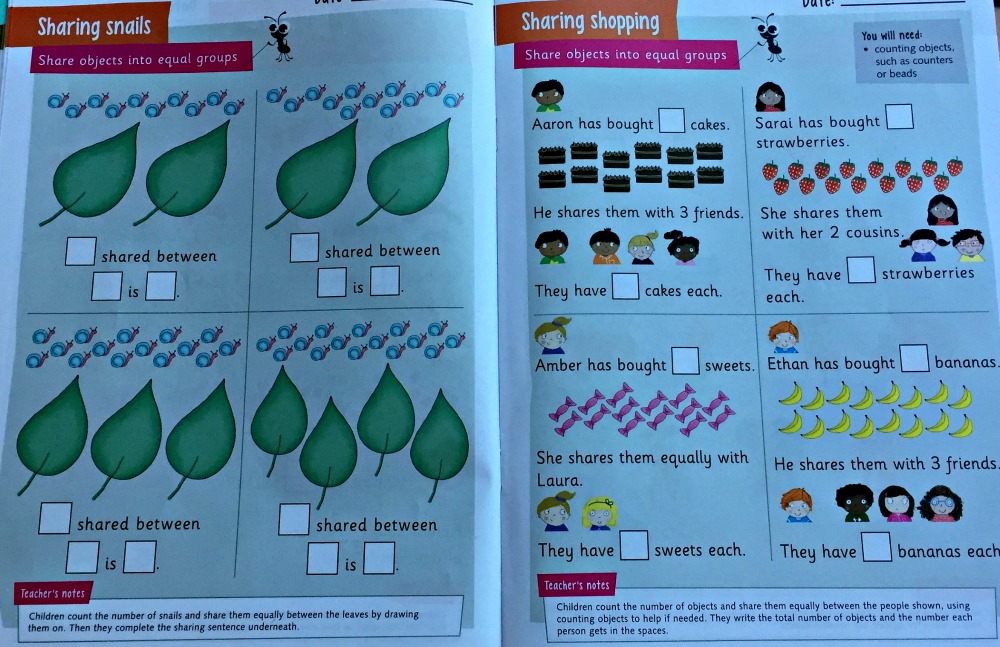Busy Ant Year 1 Maths activity book | ofamily learning together