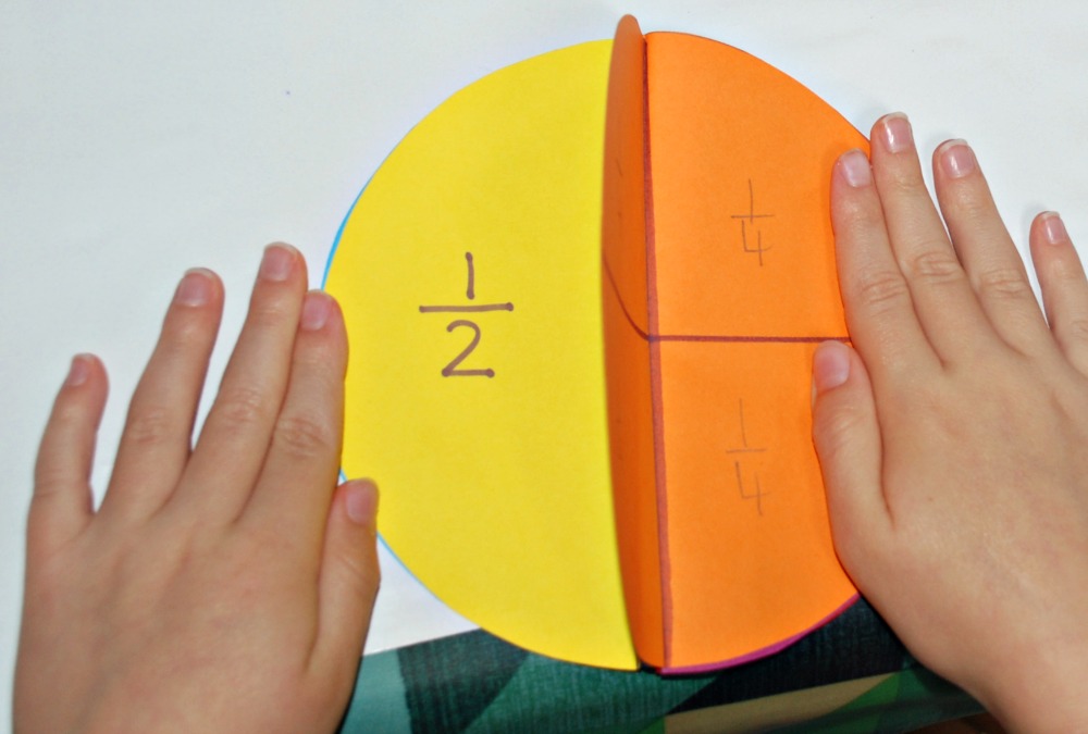 Fraction shapes | ofamily learning together