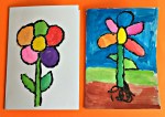 Birthday Cards with Dimensional Paint | ofamily learning together