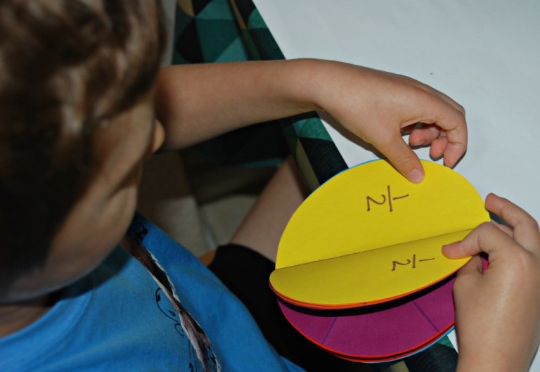 Fraction shapes | ofamily learning together