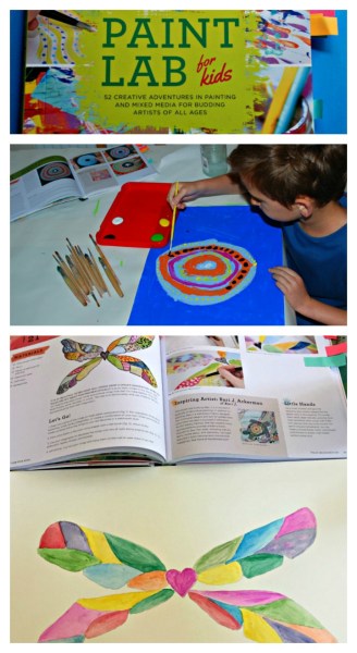 PAINT LAB for Kids – stunning art ideas book | ofamily learning together
