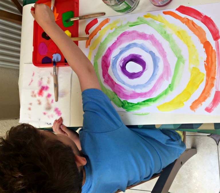 PAINT LAB for Kids – stunning art ideas book | ofamily learning together