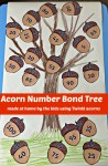 Acorn Number Bond Tree | ofamily learning together