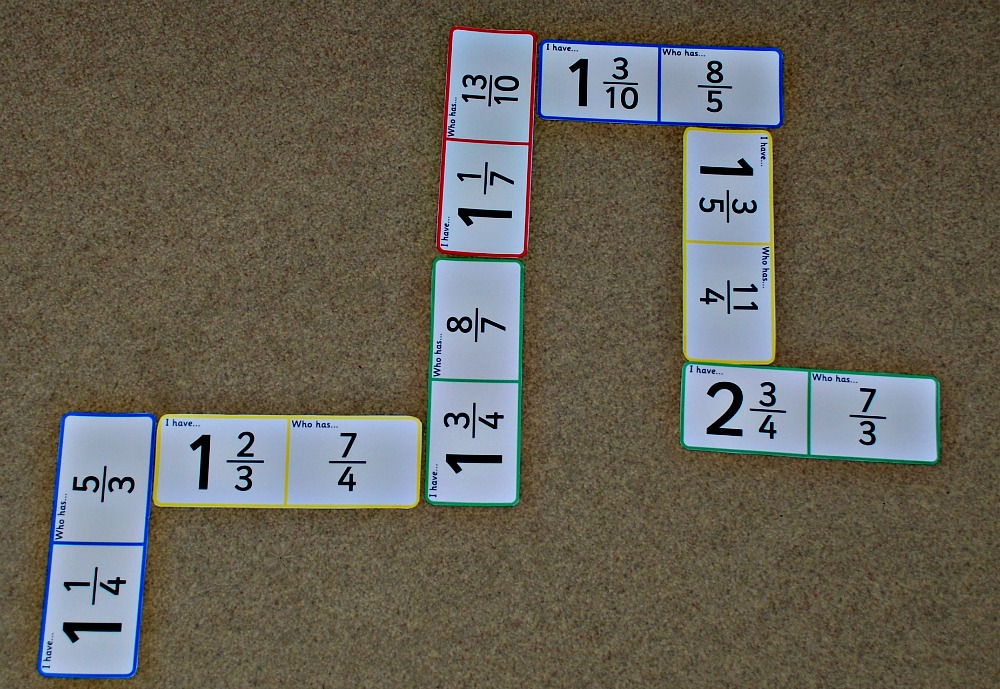 Improper Fractions | ofamily learning together