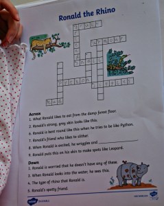 Ronald the Rhino Book and App Fun | ofamily learning together