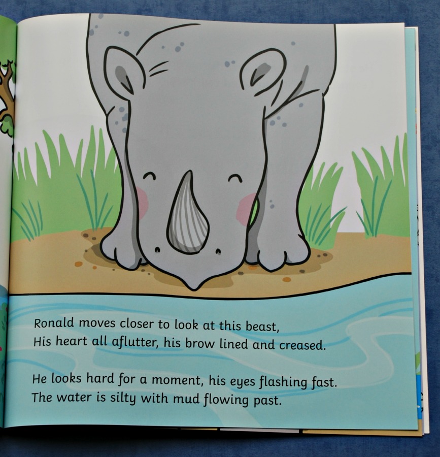 Ronald the Rhino Book and App Fun | ofamily learning together