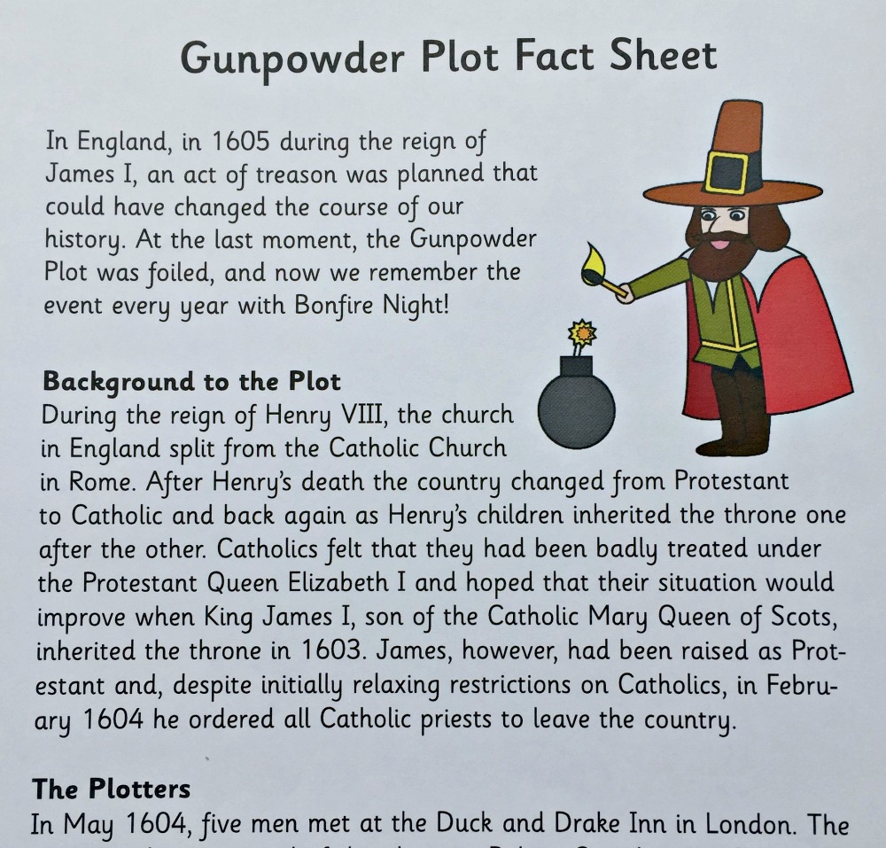 Guy Fawkes Activity Village Pages | ofamily learning together