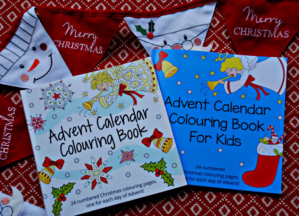 Advent Colouring Books | ofamily learning together
