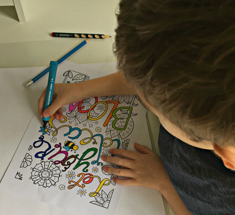 Colouring Quotes | ofamily learning together