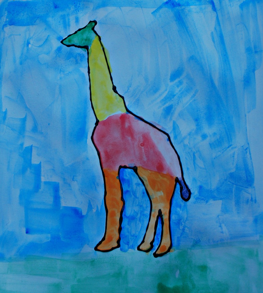 African Animal painting | ofamily learning together