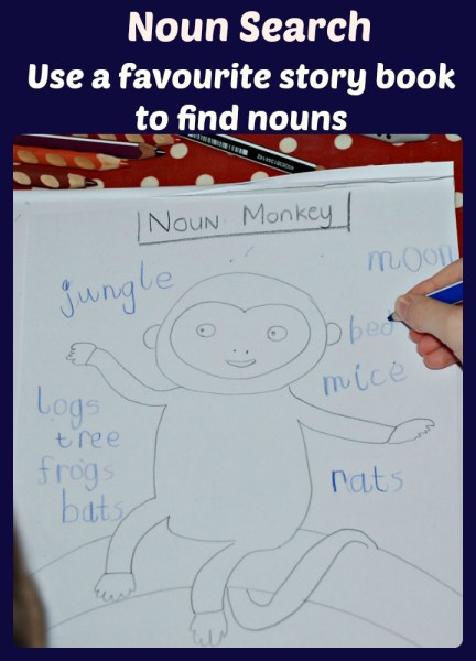 Noun word search | ofamily learning together