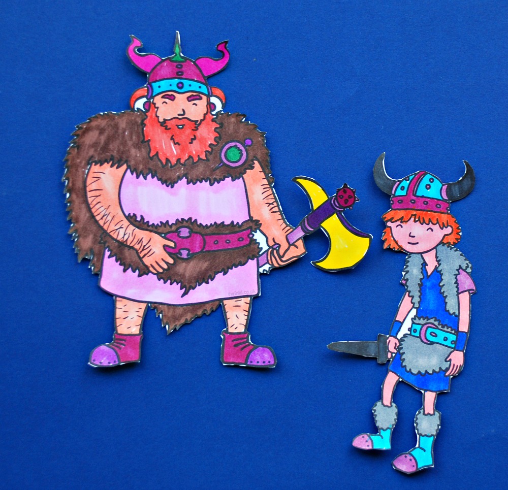 How To Train Your Dragon Stick Puppets | ofamily learning together