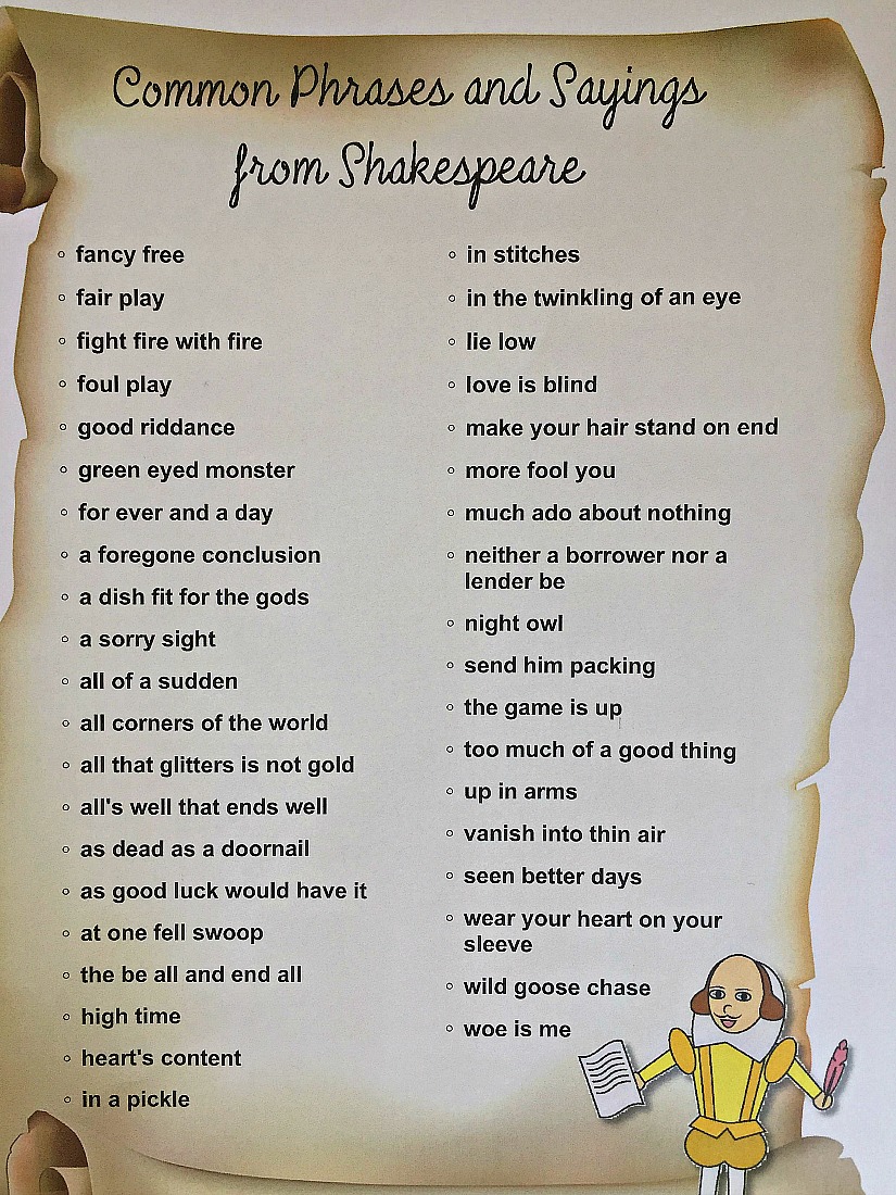 The Life and Times of William Shakespeare | ofamily learning together
