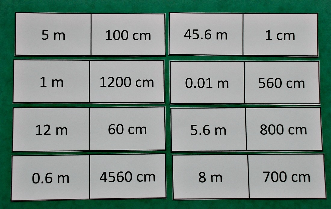 Free Measurement Dominoes | ofamily learning together