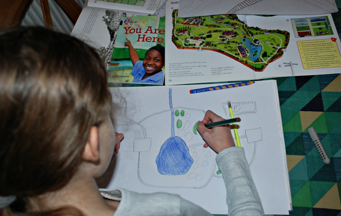 Creating our own Maps | ofamily learning together