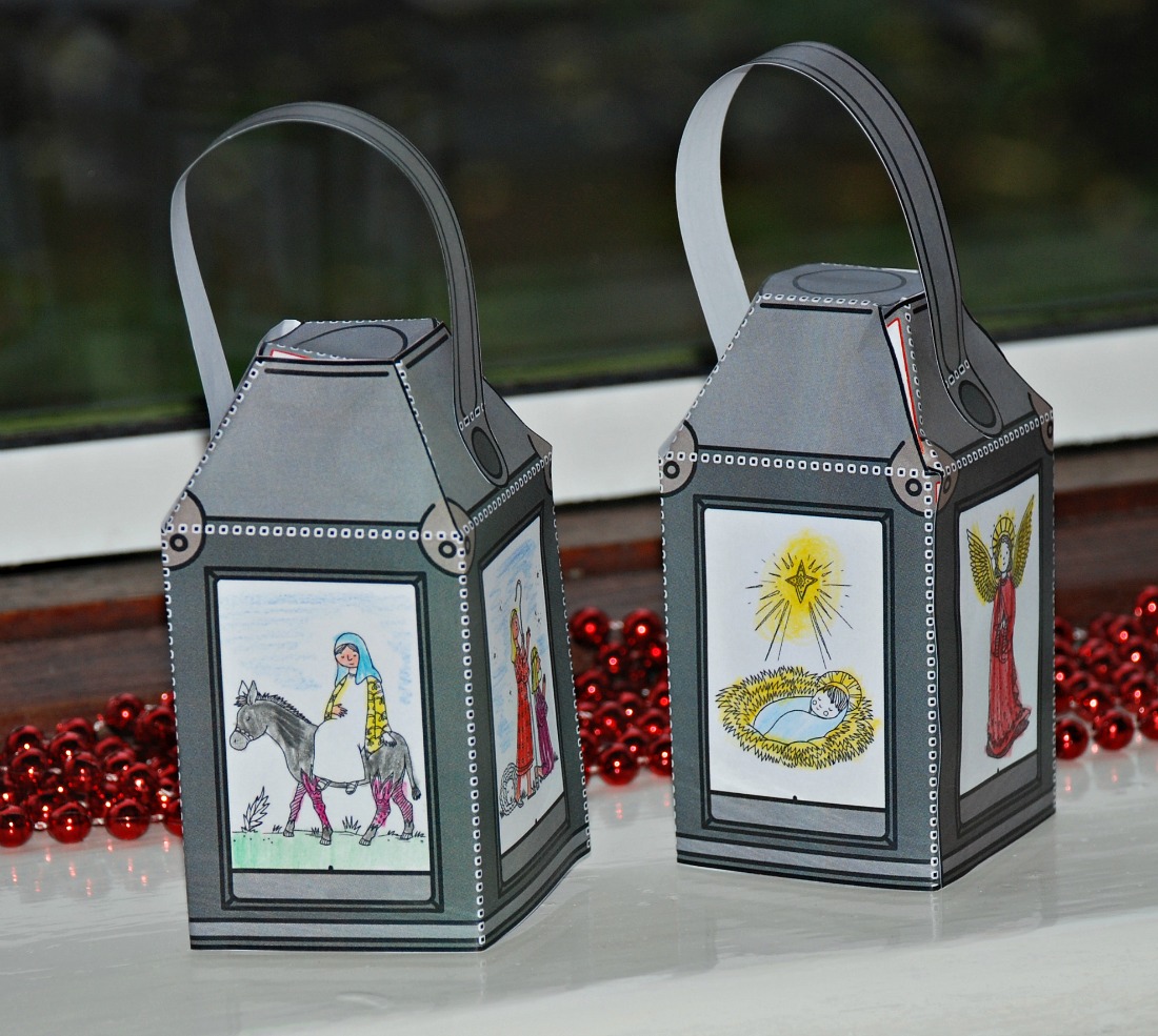 Christmas lanterns from Twinkl | ofamily learning together