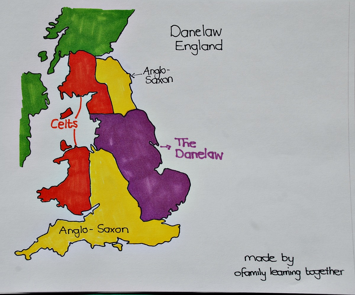 Anglo-Saxon Maps | ofamily learning together