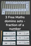 Fraction of a Number Domino Sets | ofamily learning together