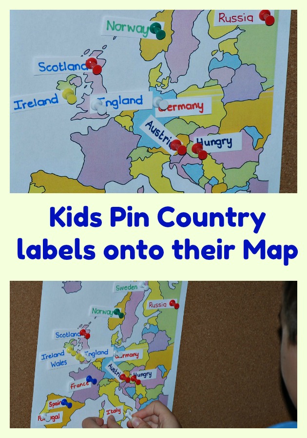 Map of Europe | ofamily learning together