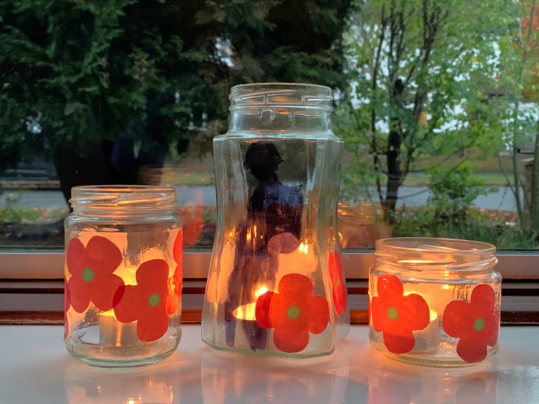 Remembrance Day Luminaries | ofamily learning together