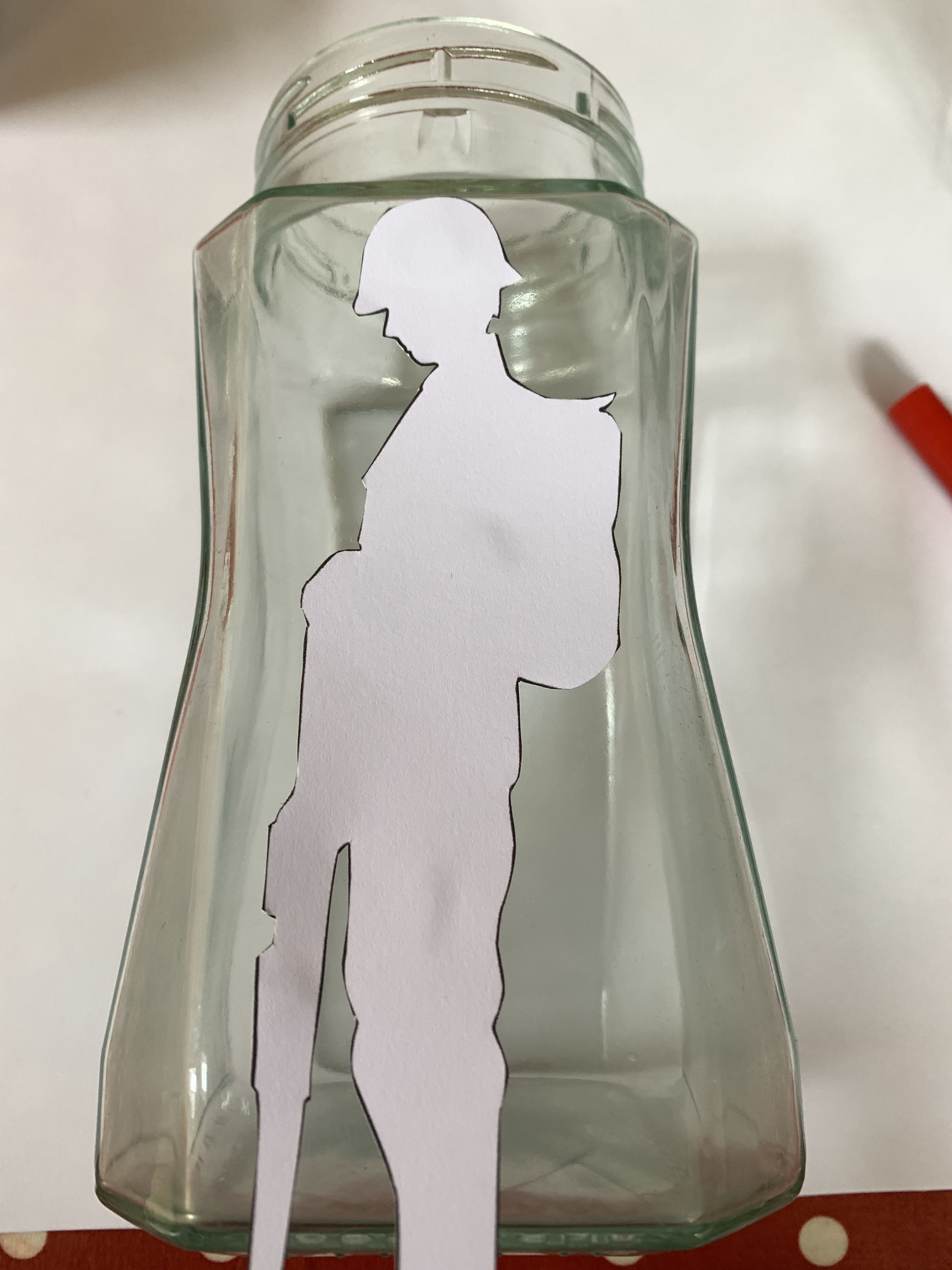 Remembrance Day Luminaries | ofamily learning together